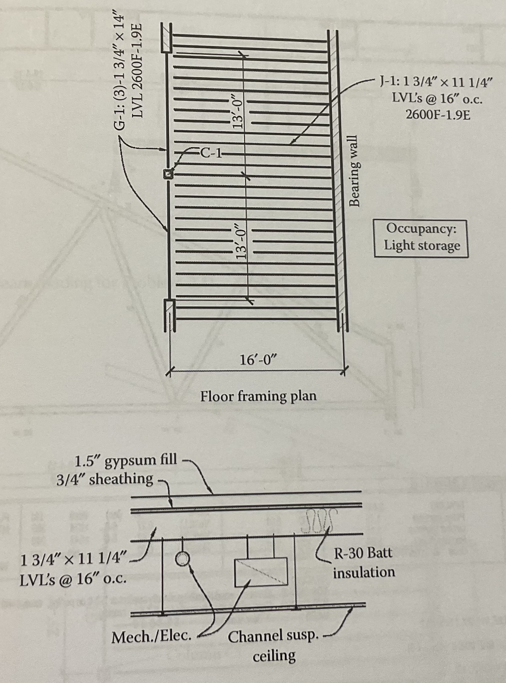 2.7 for the framing plan shown in figure 2.28 | Chegg.com