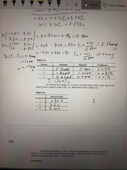 Solved PROCEDURE Part 1 Branch-current Analysis (a) | Chegg.com