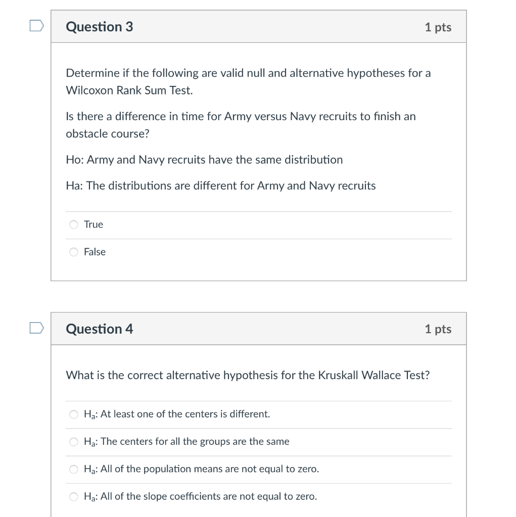 Solved 3. Determine if the following are valid null and | Chegg.com