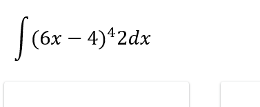 Solved | (ox- – (6x – 4)42dx | Chegg.com