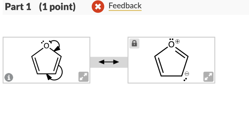 Solved Add curved arrows to the structure of furan, shown at | Chegg.com