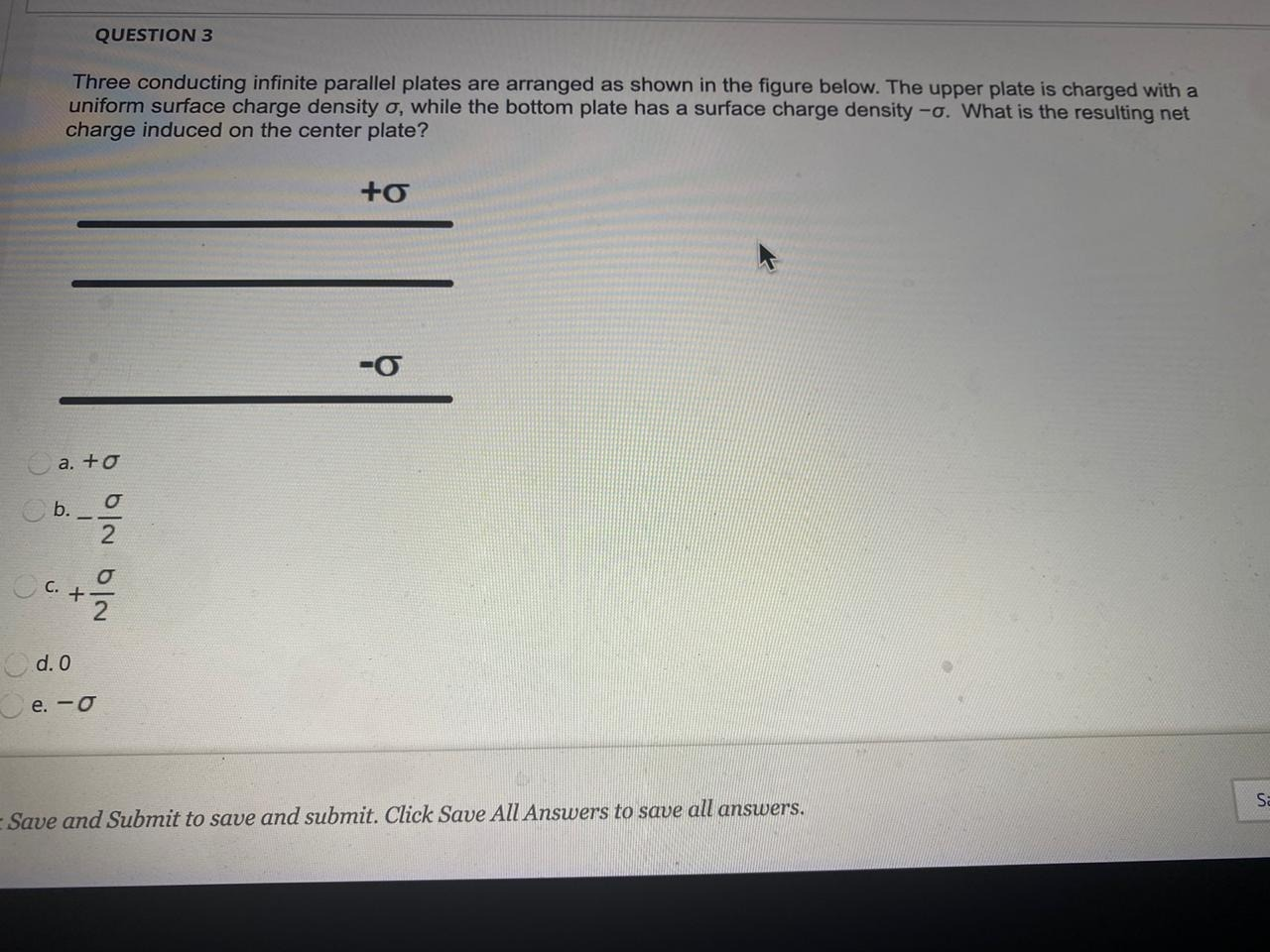 Solved QUESTION 3 Three conducting infinite parallel plates | Chegg.com