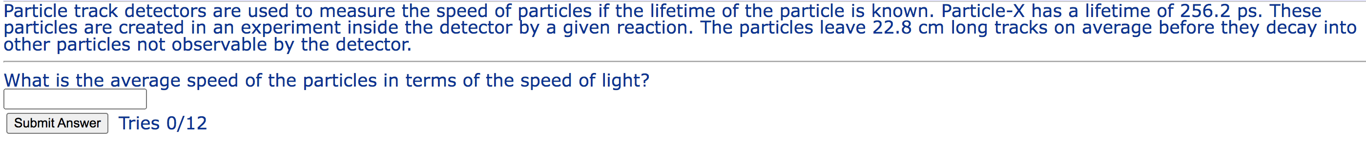 Solved Particle track detectors are used to measure the | Chegg.com