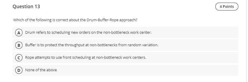 Solved Question 13 Which of the following is correct about | Chegg.com