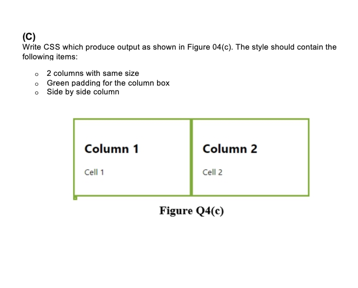 Solved Q4 Answer Q4(a) - Q4(c) based on Figure Q4. rigure 44 | Chegg.com