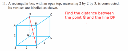Solved 11. A rectangular box with an open top, measuring 2 | Chegg.com