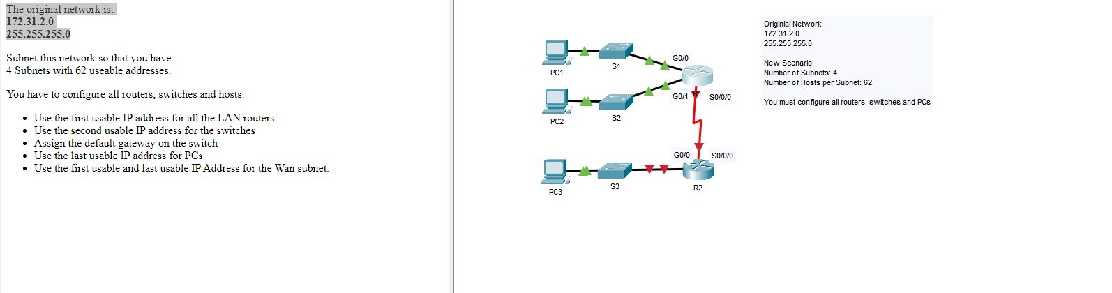 Solved What IP Address, Subnet Mask, and Default Gateway do | Chegg.com