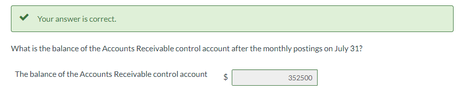 Solved What is the balance of the Accounts Payable control | Chegg.com