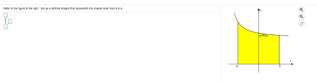 Solved Refer to the figure to the right Set up a definite | Chegg.com