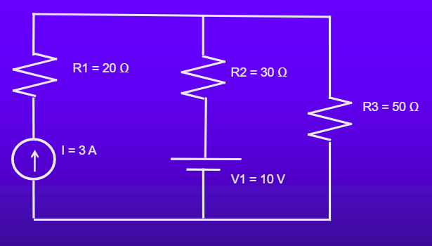 Solved Using superposition theorem find the current through | Chegg.com