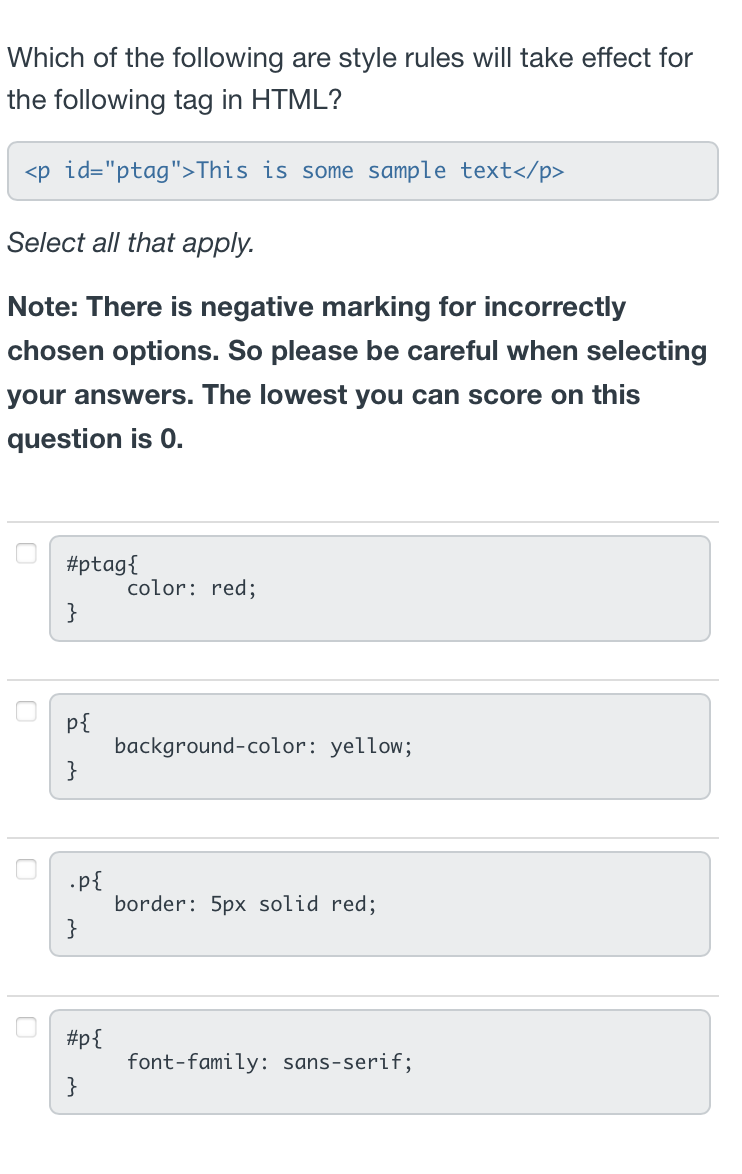Solved Following Attributes of HTML that help to span the | Chegg.com