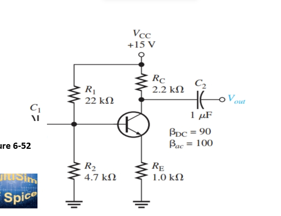 Solved Connect a 10Kv load resistor to the output in figure | Chegg.com