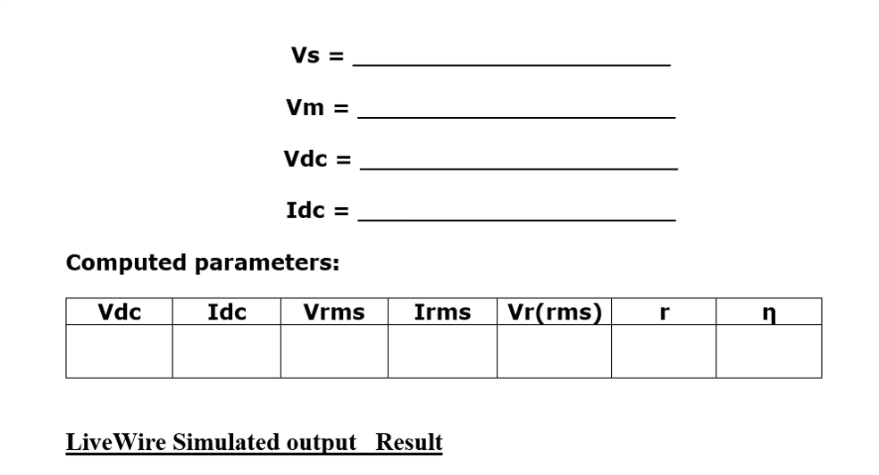 Solved Setup the Full Wave center tapped Rectifier using | Chegg.com