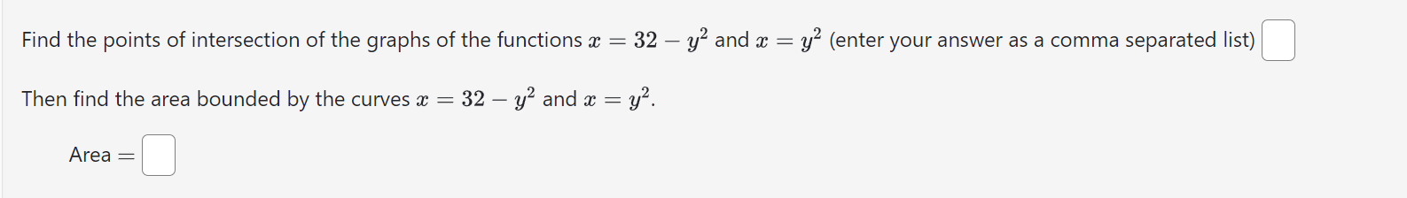 [Solved]: Find the points of intersection of the graphs of