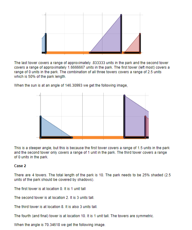 Solved Shady Park Objective Give practice with Binary Search | Chegg.com