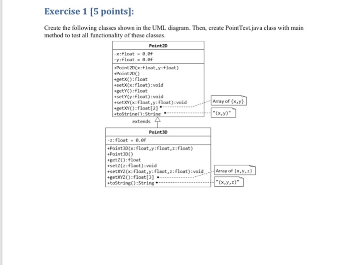 Solved Exercise 3: [5 Points] Consider the class BankAccount | Chegg.com