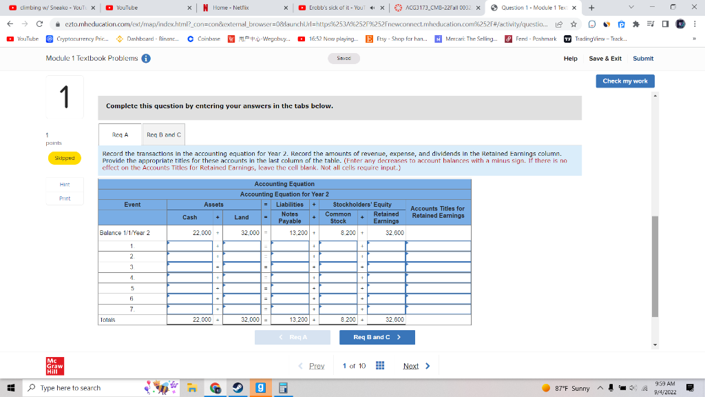 Solved Problem Module 1 Textbook Problem 1 Leorning 9563