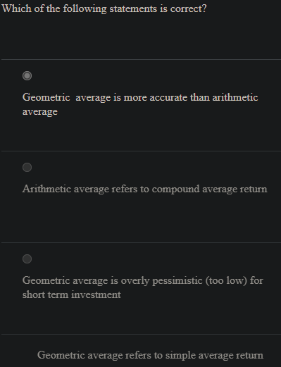 [Solved]: Which of the following statements is correct? Ge