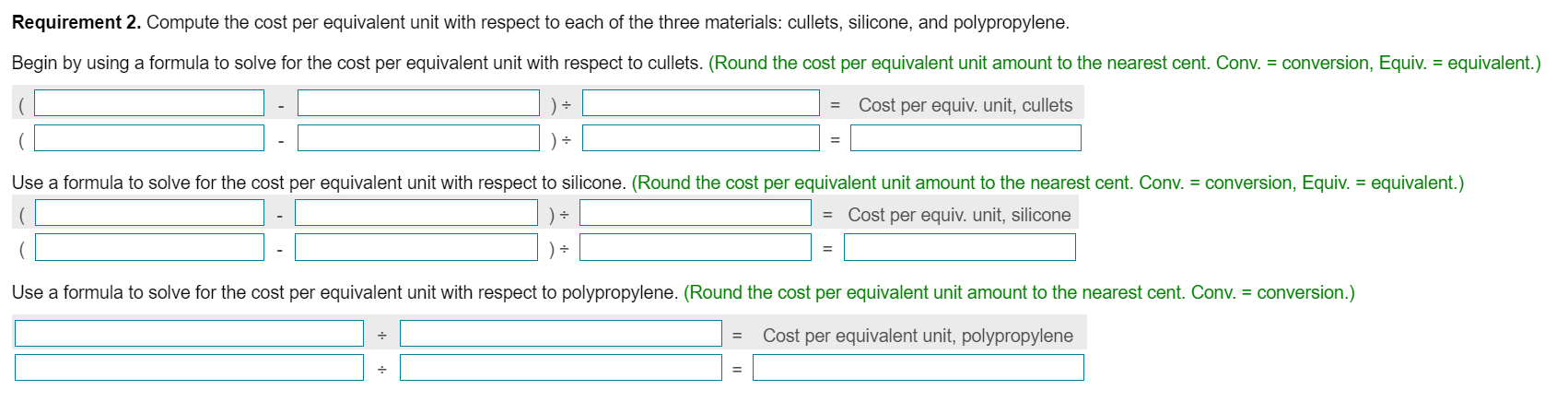 Solved Requirement 3 . What is the cost of goods completed | Chegg.com