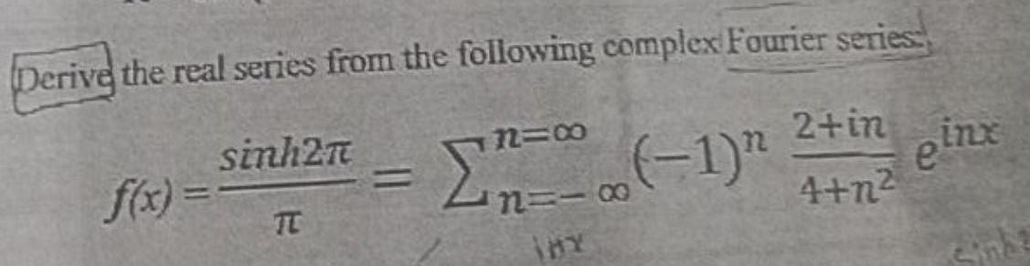 [Solved]: drive by clear step by step please Derive the