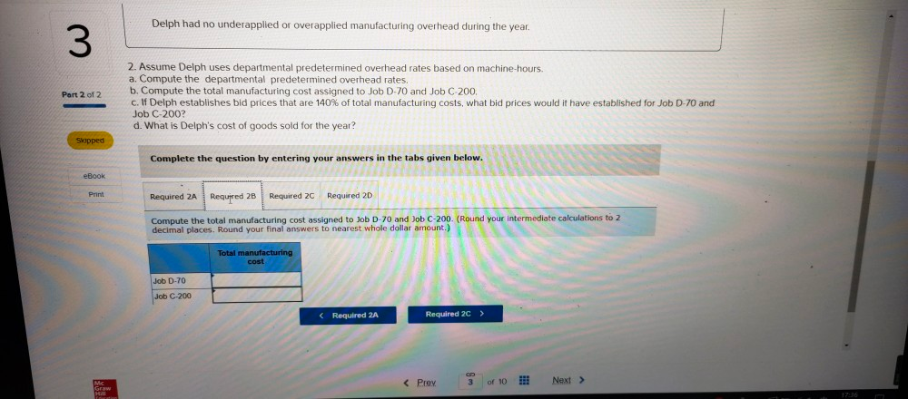 Solved Help Save & Exit Submit Required information The | Chegg.com
