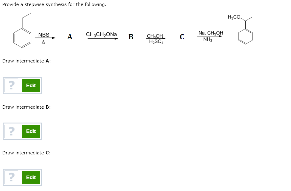 Solved Provide a stepwise synthesis for the following н.co | Chegg.com