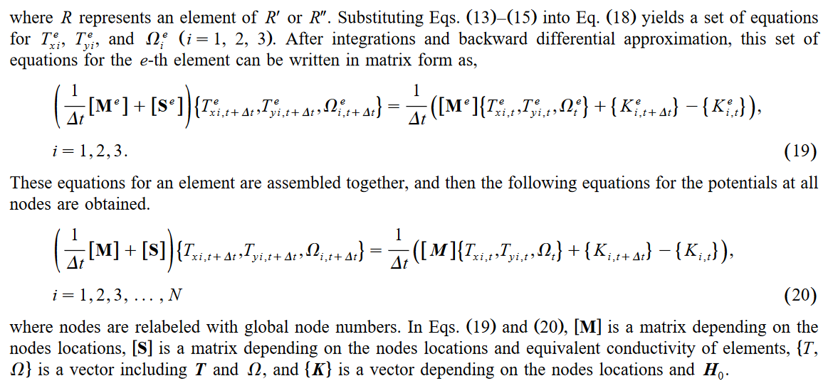 With these interpolation functions, potentials in the | Chegg.com