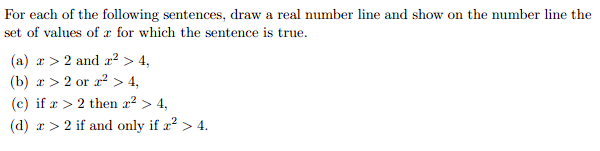 Solved For each of the following sentences, draw a real | Chegg.com