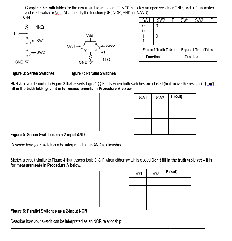 Solved Complete the truth tables for the circuits in Figures | Chegg.com