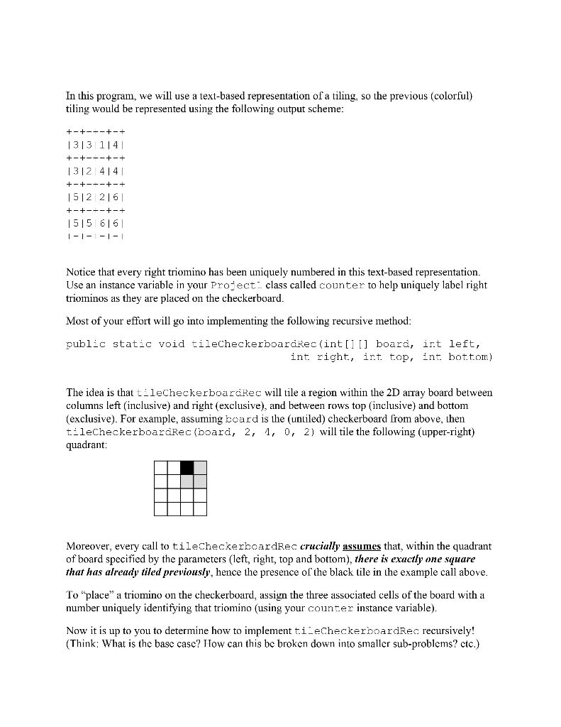 Solved In this project, you will write a program to | Chegg.com