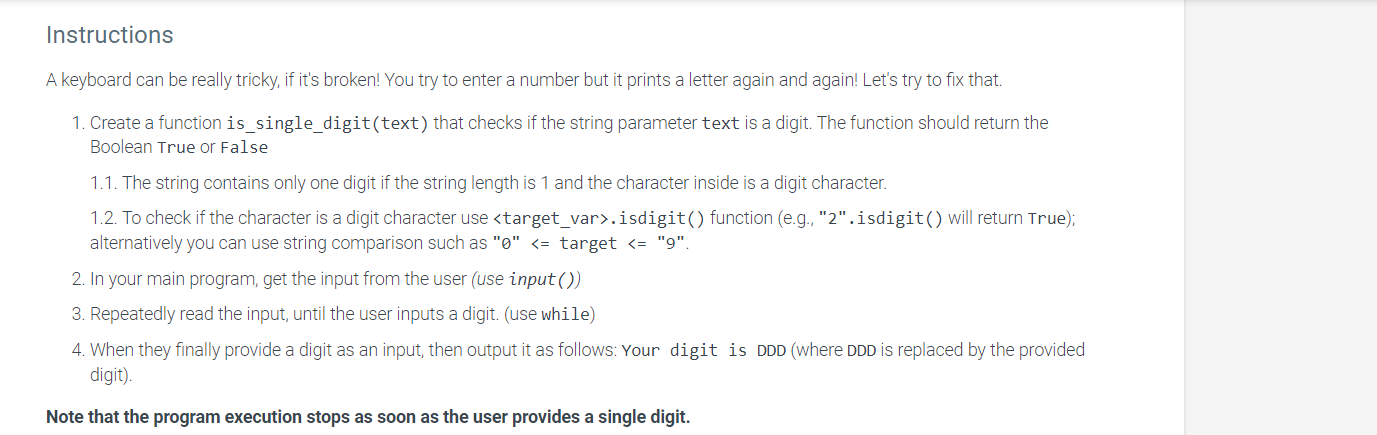 Solved Instructions A keyboard can be really tricky, if it's | Chegg.com