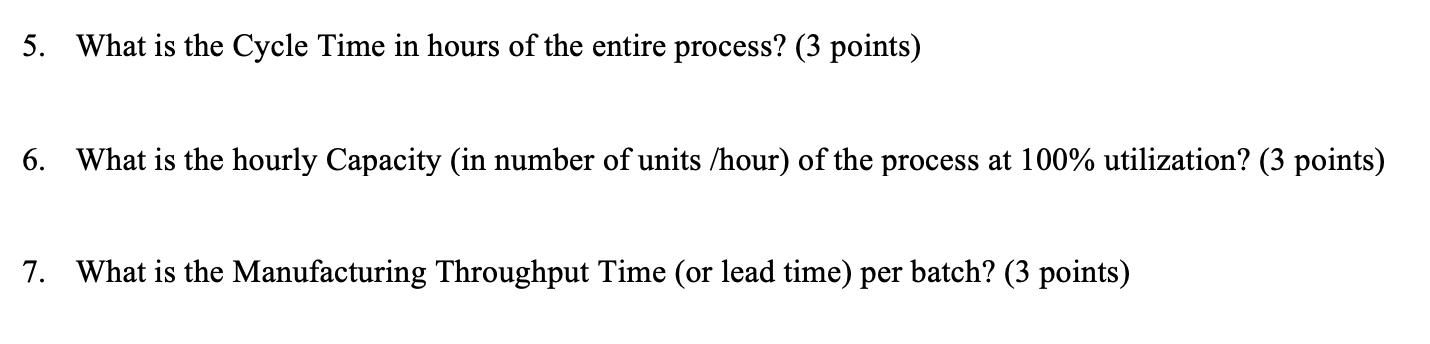 Solved Consider a production process consisting of 3 serial | Chegg.com