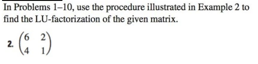 Solved In Problems 1-10, use the procedure illustrated in | Chegg.com