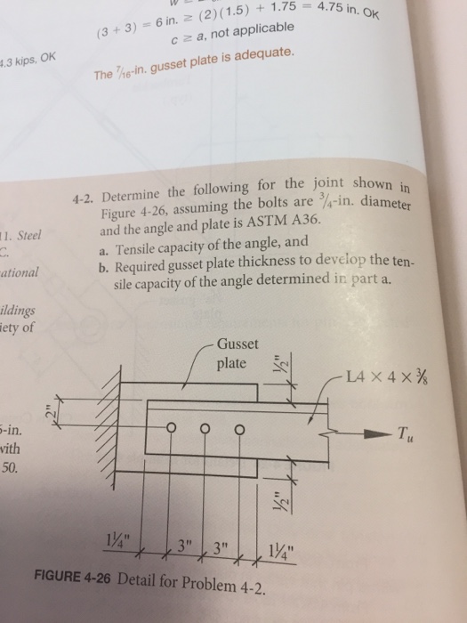 Solved Determine the following for the joint shown in Figure | Chegg.com