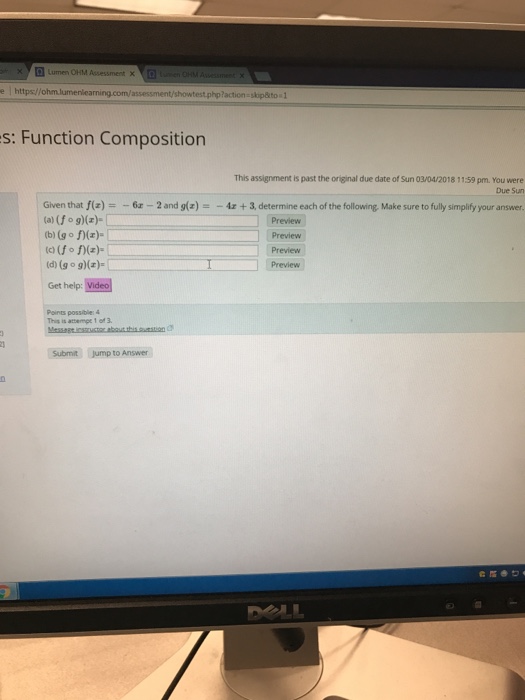 Solved Lumen OHM A ehttps//ohm.lumenlearning.com/assessment | Chegg.com