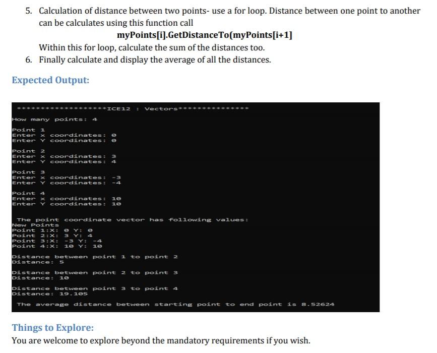 Solved Program Requirements: The aim of this ICE is to | Chegg.com