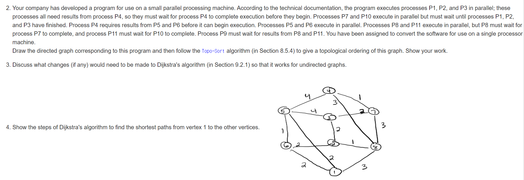 Solved 2. Your company has developed a program for use on a | Chegg.com