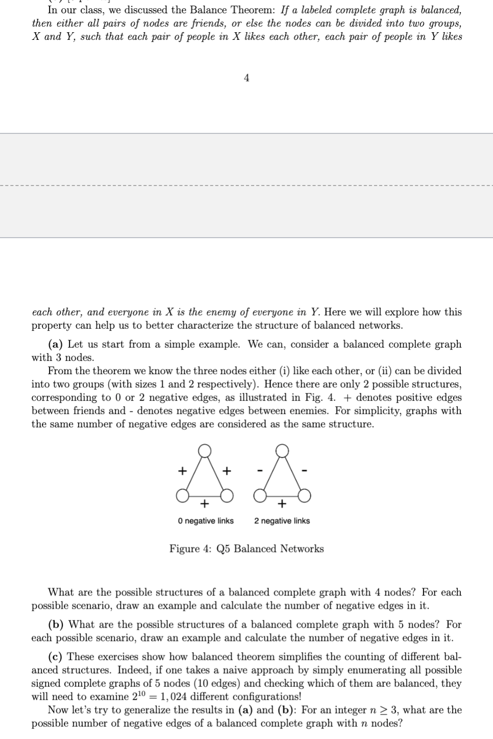 In our class, we discussed the Balance Theorem: If a | Chegg.com