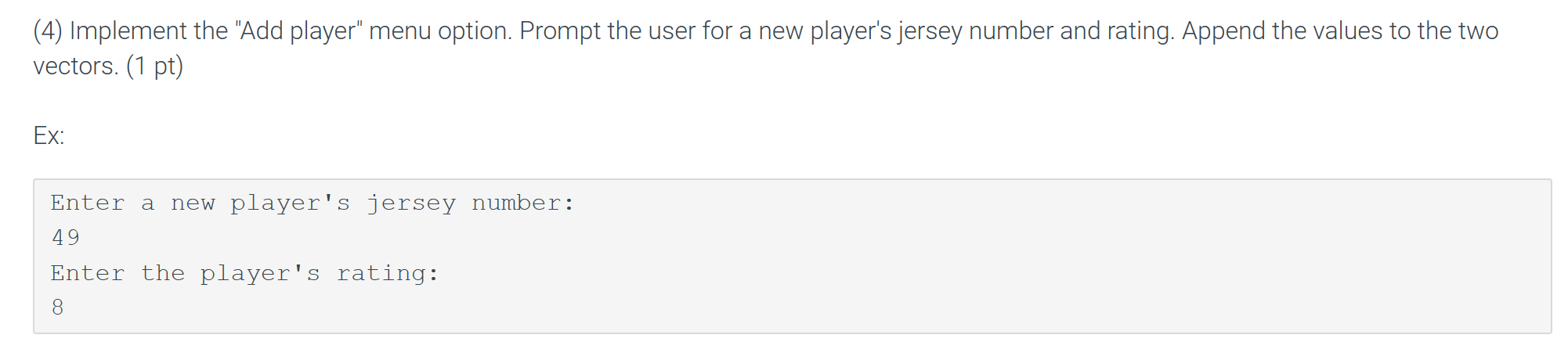 Solved Must be in C++, and must be in THREE SEPARATE FILES | Chegg.com