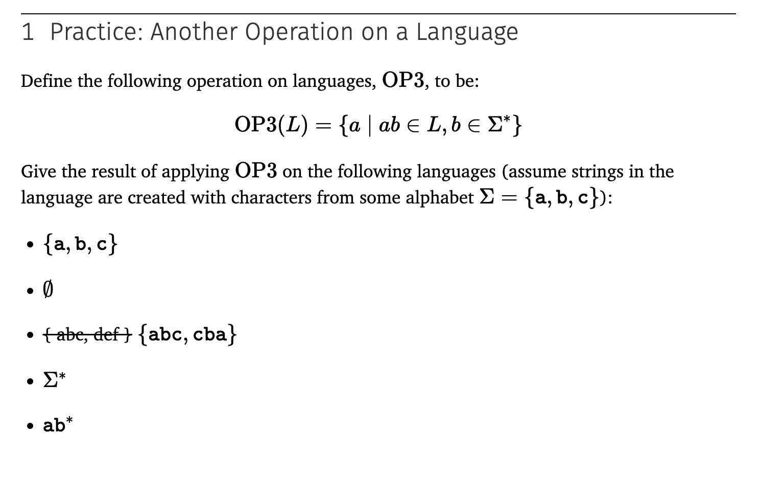 Solved Proof by Induction Involving Regular ExpressionsIn | Chegg.com