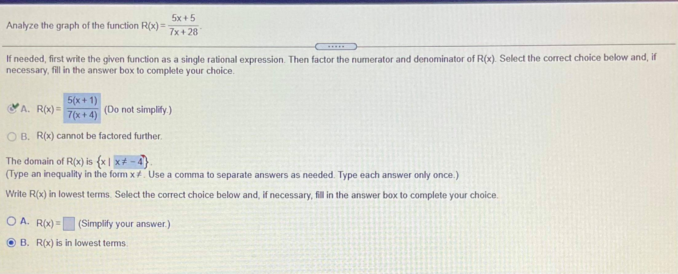 Solved This is a Algebra math question. If you can please | Chegg.com