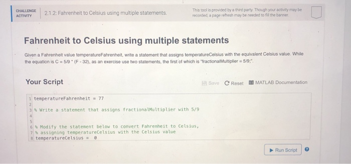 Solved CCT1: Assigning a sum This tool is provided by a thrd | Chegg.com