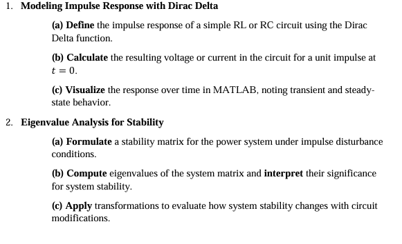 Solved by an EXPERT 1. ﻿Modeling Impulse Response with Dirac Delta(a) | Chegg.com