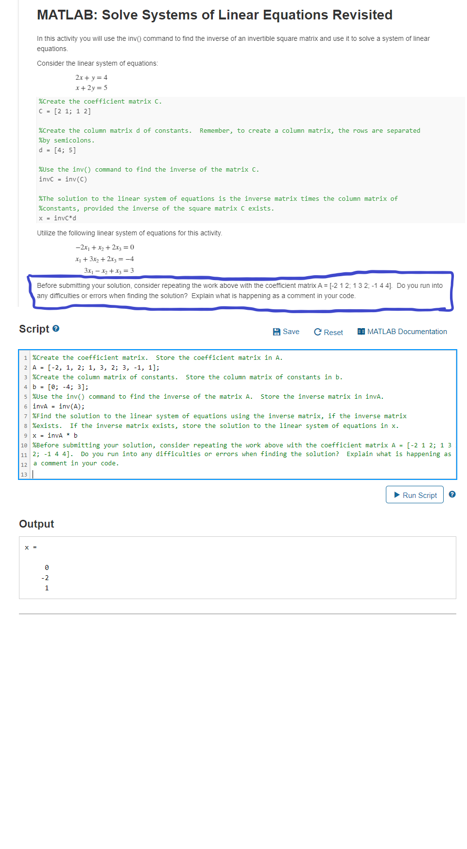 Solved I need help answering the part that is highlighted | Chegg.com