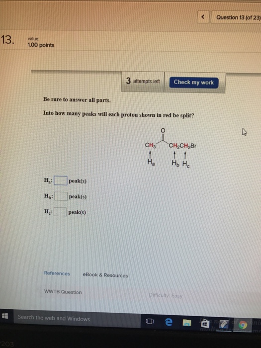 Solved Question 13 (of 23) 13. value 1.00 points 3 attempts | Chegg.com Solved Question 13 (of 23) 13. value 1.00 points 3 attempts | Chegg.com