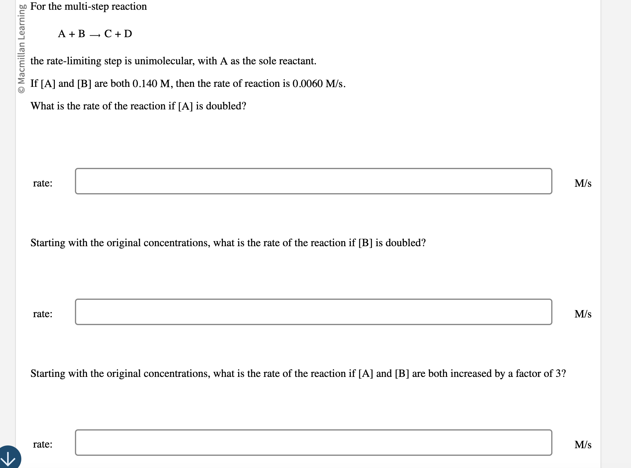 Solved For the multi-step | Chegg.com