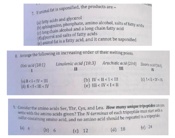 Solved Please answer all three and provide an explanation | Chegg.com