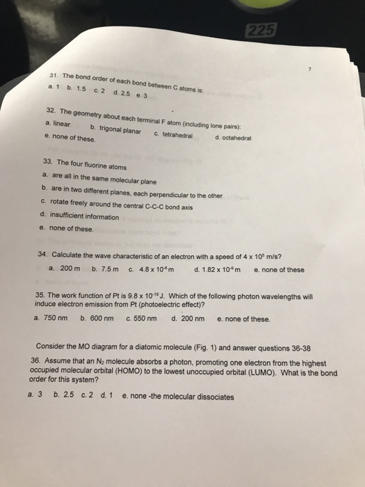 Solved Consider the molecule CF2CCF2 ( two CF2 groups bonded | Chegg.com