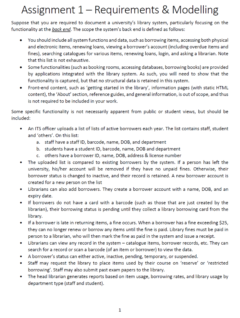 Solved You are required to play the role as a technical | Chegg.com