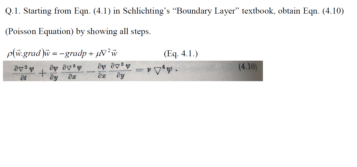 Solved I need to reach equation 4.10 starting from equation | Chegg.com